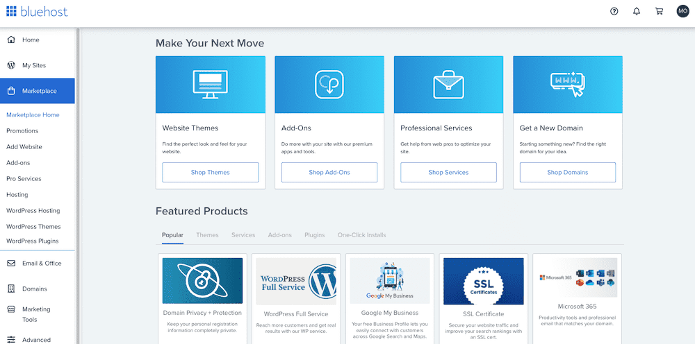 Web Hosting Control Panel — Why Does It Matter? | Bluehost