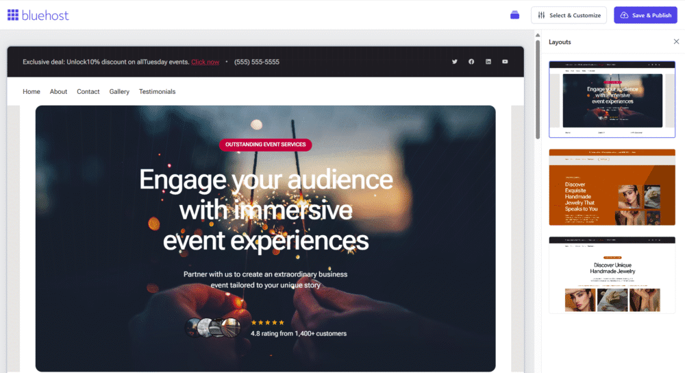 Bluehost WonderSuite: Smarter WordPress Website Building