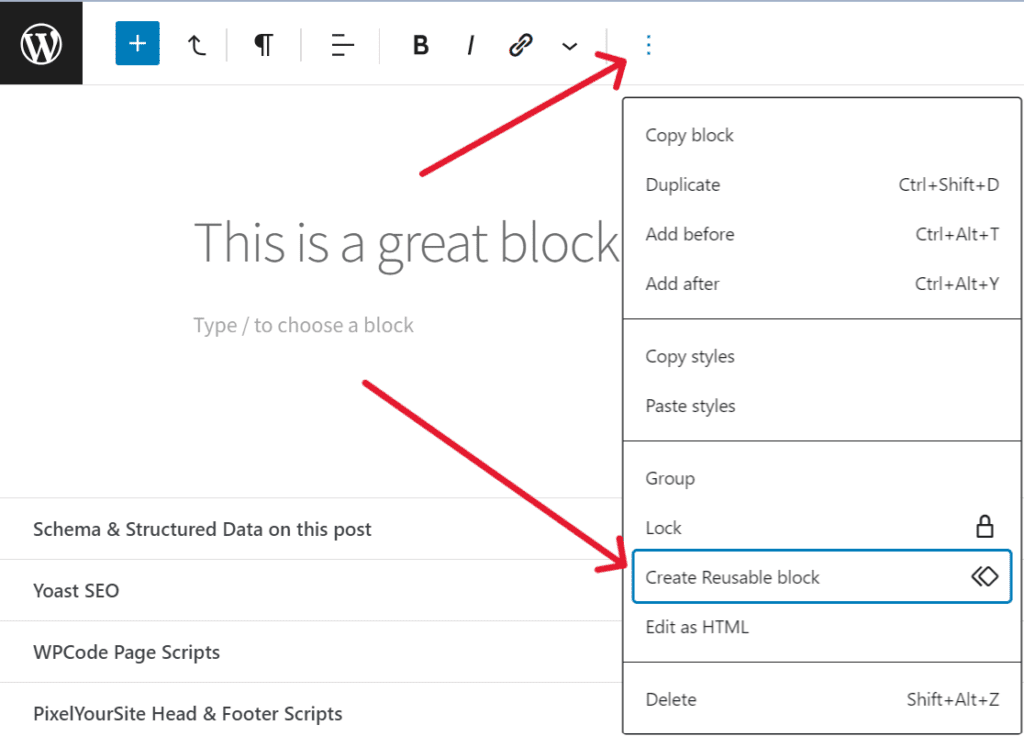 How To Improve Workflow Efficiency Using the Block Editor