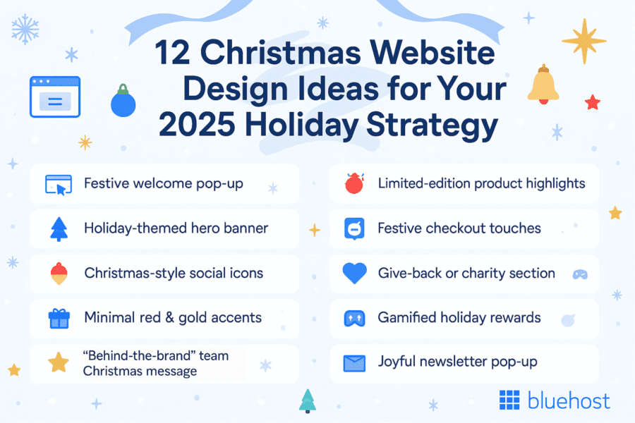 12 Christmas Website Design Ideas to Boost 2025 Holiday Sales