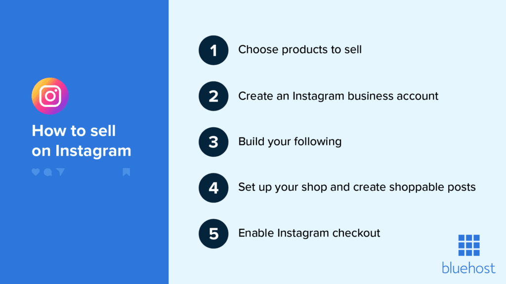 How to Sell on Instagram: The Ultimate Guide | Bluehost