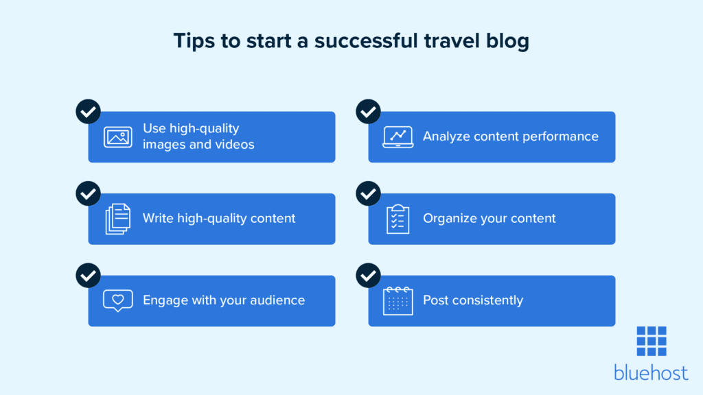 How to Start a Travel Blog and Make Money in 2026 | Bluehost