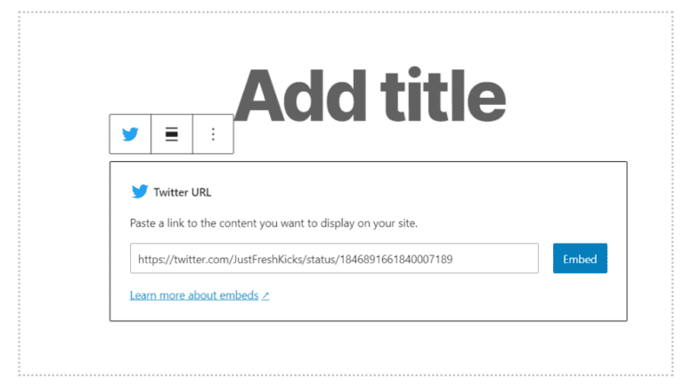 How to Embed Tweets and Twitter Feeds in WordPress Blog Posts