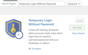 How to Create Temporary Login for WordPress