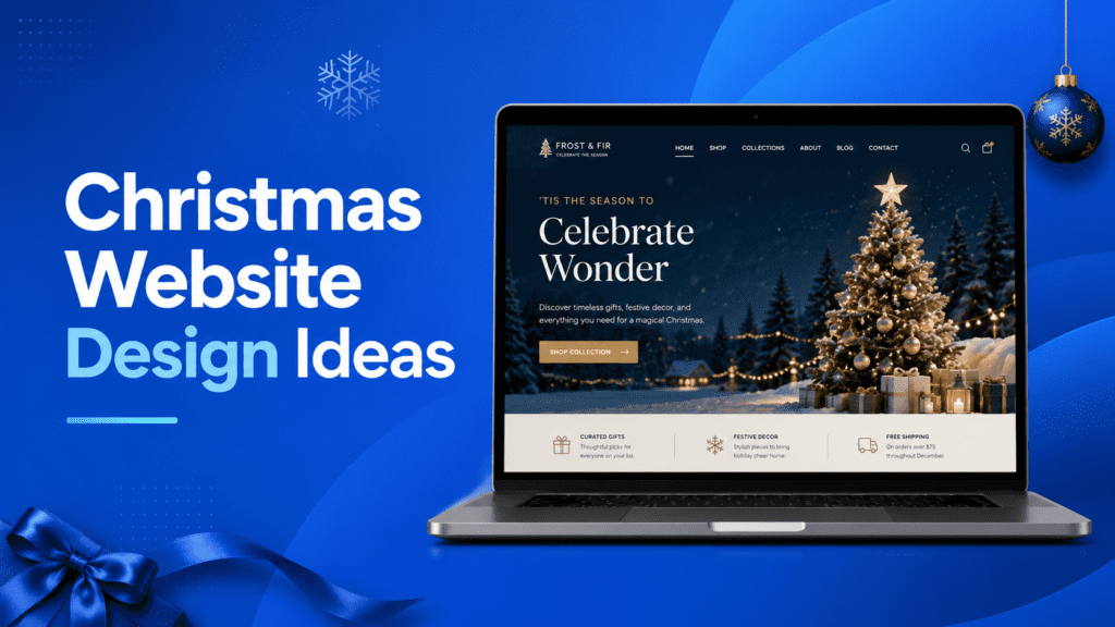 12 Christmas Website Design Ideas to Boost 2025 Holiday Sales