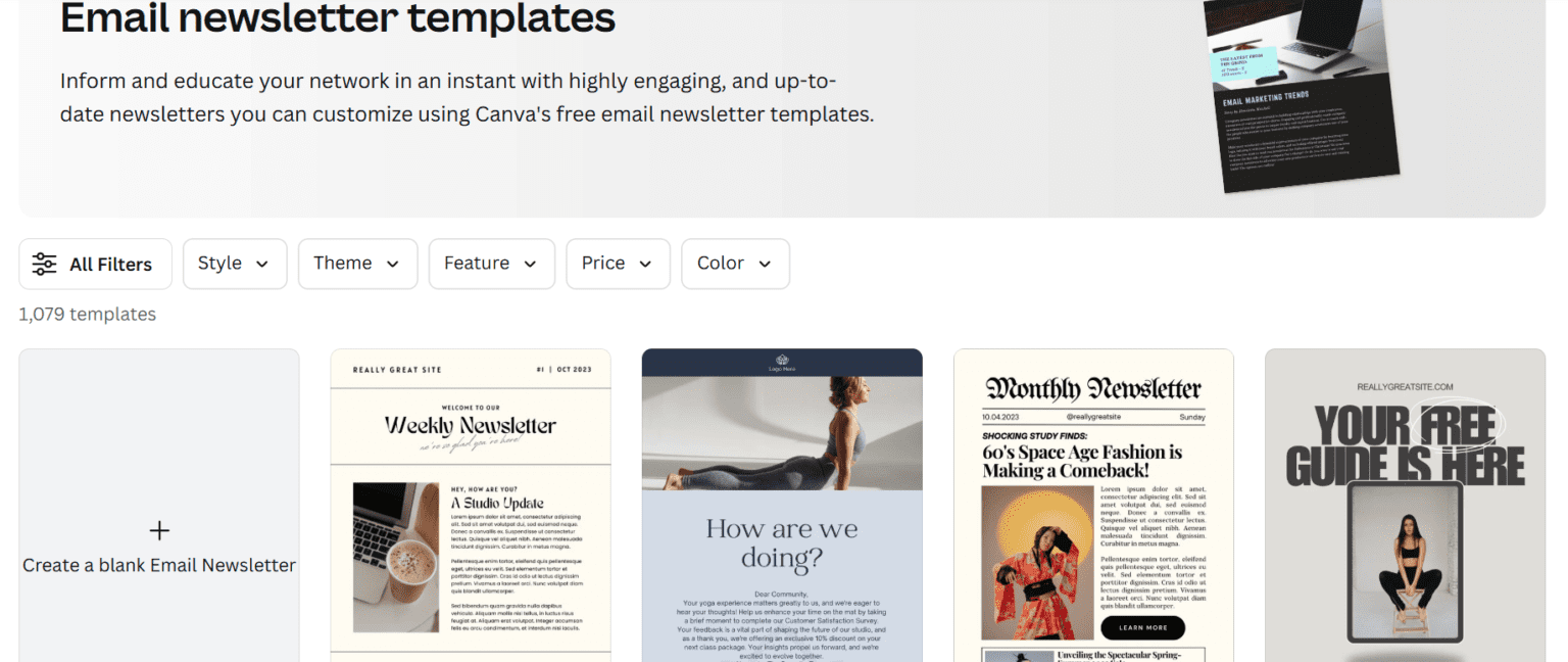 Best Email Marketing Templates for 2025