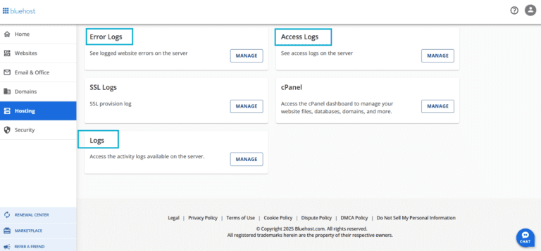 WordPress Logs: How to Find & Use Them for Troubleshooting - Bluehost Blog