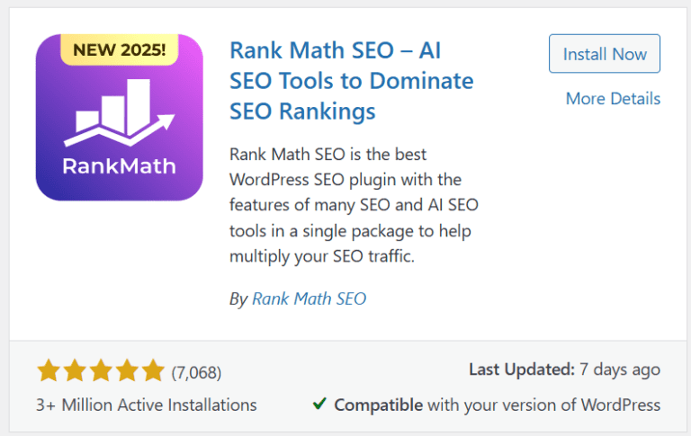 Rank Math vs Yoast SEO: Best WordPress SEO Plugin for 2025