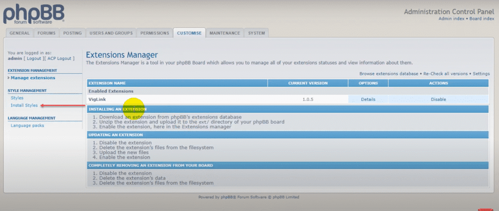 phpBB Themes: Install, Customize & Apply Templates