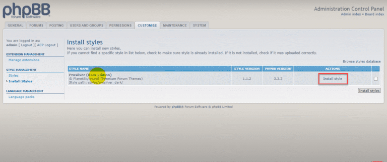 phpBB Themes: Install, Customize & Apply Templates