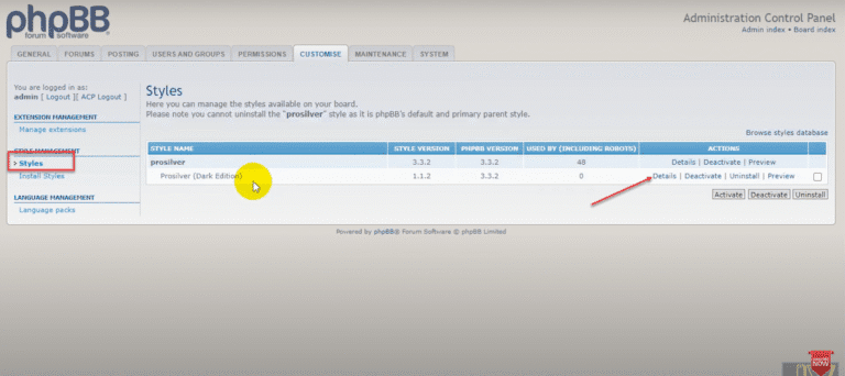 phpBB Themes: Install, Customize & Apply Templates