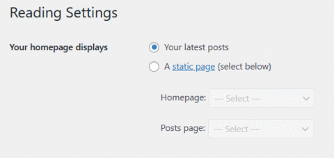 Change index.html File & Set a Custom Homepage in WordPress