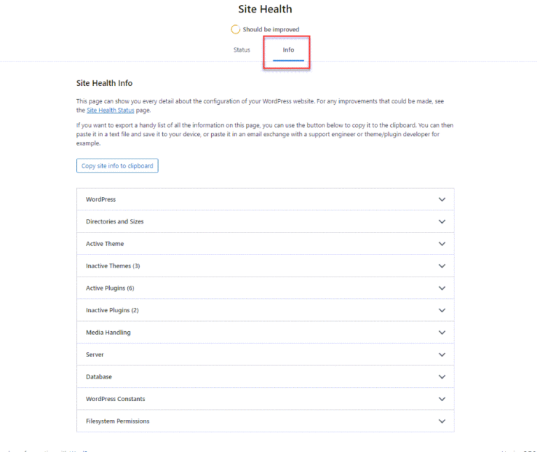 WordPress Website Health Check: How to Improve Site Health