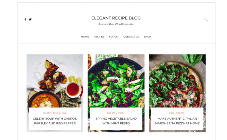 24 Best WordPress Themes for Recipe Blogs