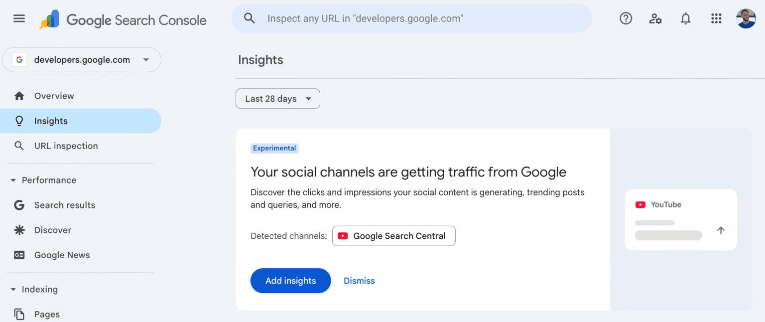 Google Search Console Social Channels Update: What the New Insights Reveal