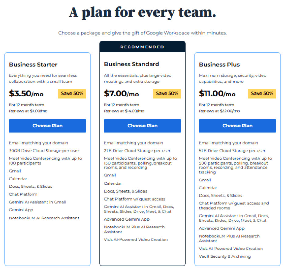 Google Workspace Setup Guide for Business Email