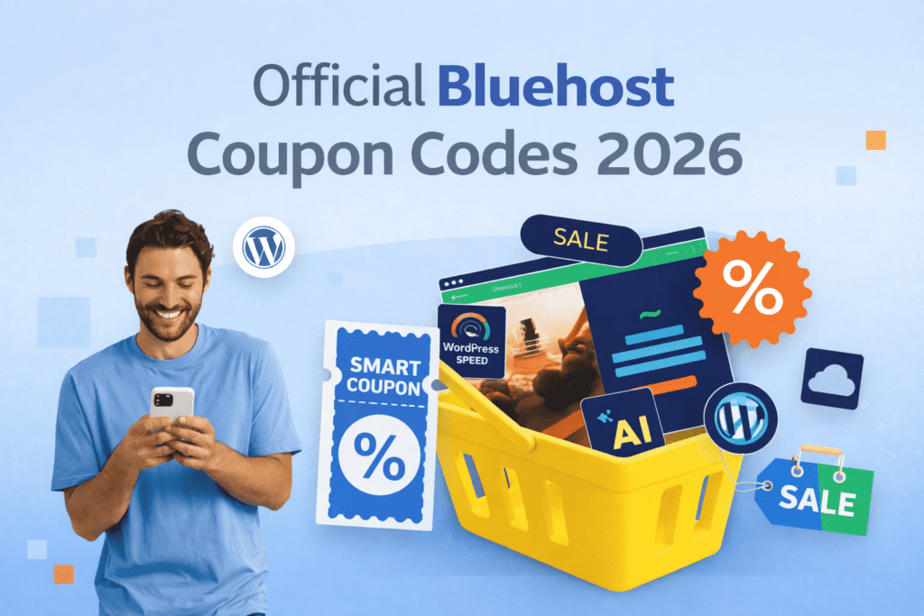 Bluehost Coupon Codes 2026: Save Up to 60% This May