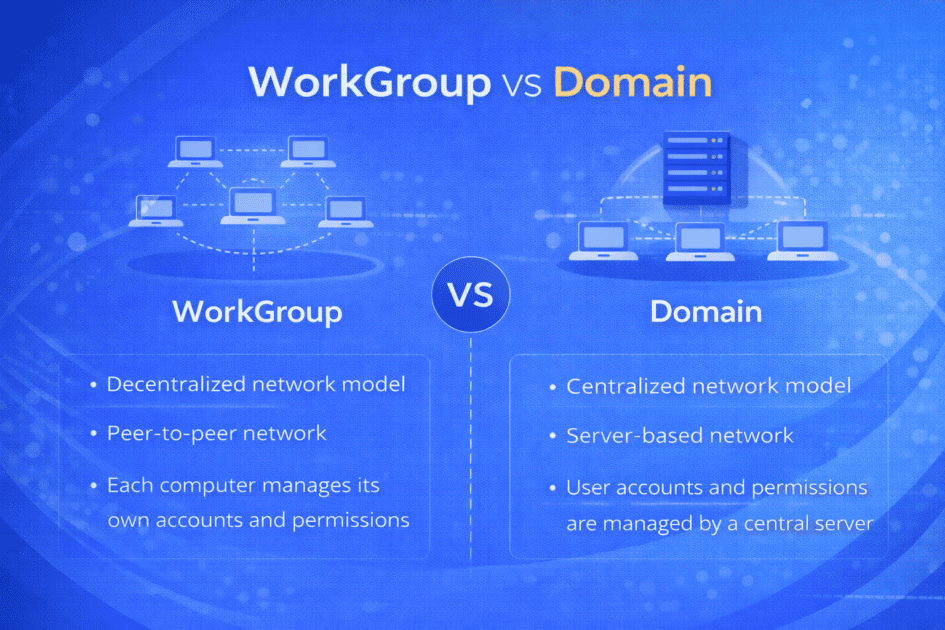Workgroup vs Domain: What’s the Difference?