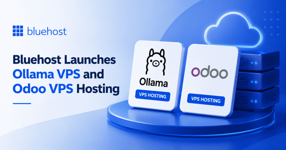 Bluehost Launches Ollama and Odoo VPS Hosting for Growth